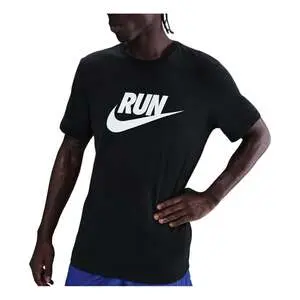 Nike Dri-fit Running T-shirt - Black