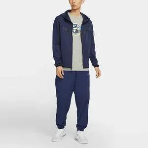 Nike Casual Sports Breathable Zipper Hooded Jacket