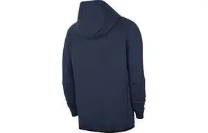 Nike Casual Sports Breathable Zipper Hooded Jacket - Blue