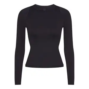 Nike Nike X SKIMS Long Sleeve Crew Neck T-Shirt Obsidian