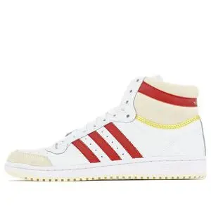 Adidas Top Ten Hi Sneakers - White/red