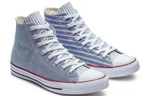 CONVERSE Chuck Taylor All Star High Top Sneakers With Pinstripe Detailing