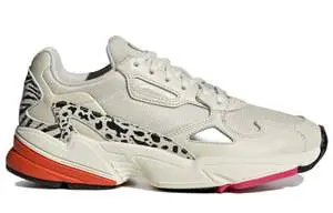 Adidas Falcon Leopard Print Sneakers - White