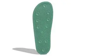Adidas Adilette Slide - Green/orange