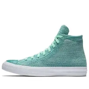 CONVERSE Chuck Taylor All Star X Nike Flyknit High Top Sneakers - Green/blue