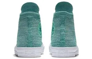 CONVERSE Chuck Taylor All Star X Nike Flyknit High Top Sneakers - Green/blue