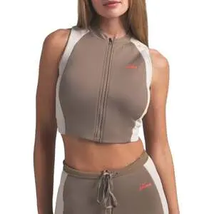 Nike X Skims Shine Front-zip Bra