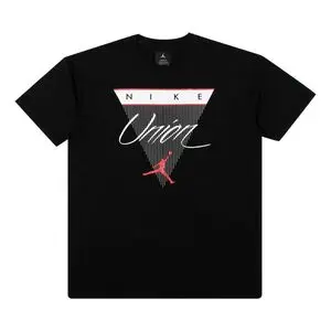 JORDAN X Union Nrg Vault Flight Triangle Tee - Black