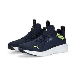 PUMA Softride Enzo Nxt Athletic Sneakers - Navy/fast Yellow