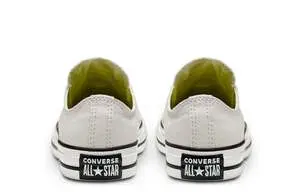 CONVERSE Chuck Taylor All Star Low Top Smiley Face Sneakers - Grey/green