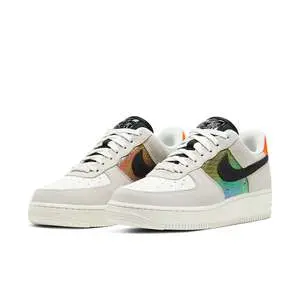 Nike Force 1 Low Iridescent Snakeskin Sneakers