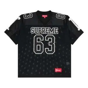 Supreme Bones Football Jersey - Black