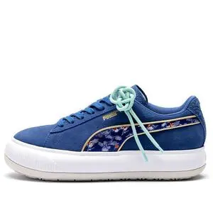 PUMA Mayu Kimono X Suede Sneakers - Blue