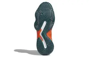 Adidas Pro Bounce 2018 Low 'miami Hurricanes' Sneakers - Green/white/orange