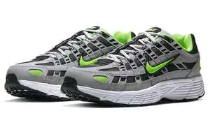 Nike P-6000 Athletic Sneakers - Grey/green