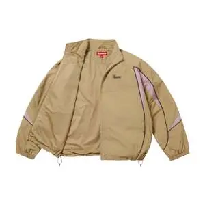Supreme Contrast Piping Track Jacket - Tan