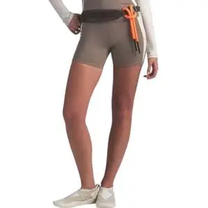 Nike X Skims Shine High-waisted 5" Biker Shorts - Truffle/stone