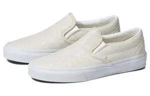 VANS Princess Paisley Slip-on Sneakers - Cream