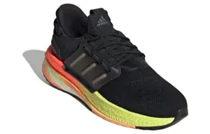 Adidas X_plrboost "black Pulse Lime Gradient" Sneakers - Core Black/cloud White/pulse Lime