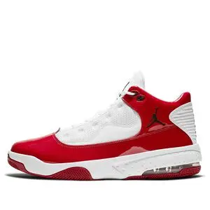 JORDAN Jordan Air Max Aura 2 High Top Sneakers White/red