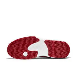 JORDAN Air Max Aura 2 High Top Sneakers - White/red