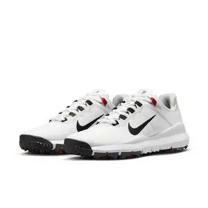 Nike Tiger Woods 2013 Retro Golf Sneakers - White/varsity Red/jetstream