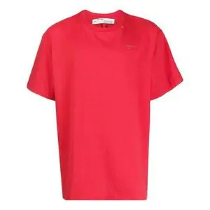 Off-White 2019-20fw Crew Neck Street Style Cotton Short Sleeves Logo