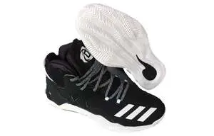Adidas D Rose 7 High Top Sneakers - Black