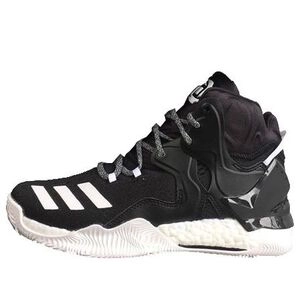 Adidas D Rose 7 High Top Sneakers - Black