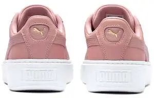 PUMA Platform Shimmer "morning Glory" Low Top Sneakers - Pink