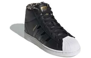 Adidas Superstar Up "faux Leopard Fur