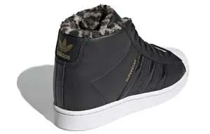 Adidas Superstar Up "faux Leopard Fur
