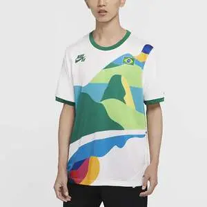 Nike X Parra Brazil Federation Kit Crew Jersey - Multi-color