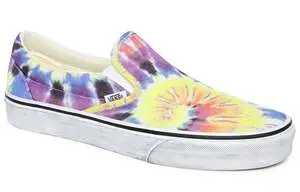 VANS Classic Slip-on 'washed Tie Dye' Sneakers - Multi-color