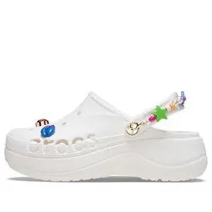 Crocs White Platform