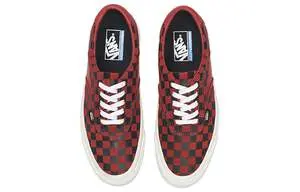 VANS Era Ni Sp Red Checkerboard Sneakers - Black/red