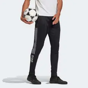 Adidas Tiro Reflective Soccer/football Training Sports Long Pants - Black