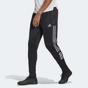 Adidas Tiro Reflective Soccer/football Training Sports Long Pants - Black