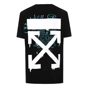Off-White Fibonacci Dripping Arrows Slim - Black