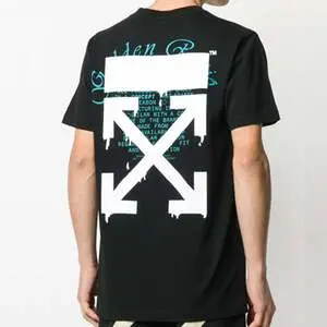 Off-White Fibonacci Dripping Arrows Slim - Black