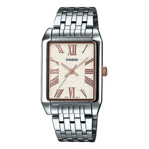 Casio Stainless Steel Quartz Watch - Silver