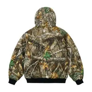 PALACE Ss26 Realtree Reversible Zip Up Hooded Jacket - Black