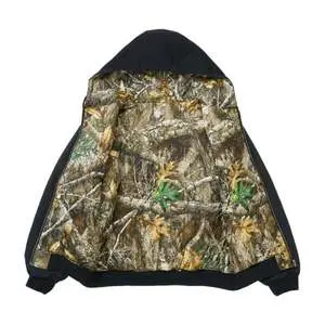 PALACE Ss26 Realtree Reversible Zip Up Hooded Jacket - Black