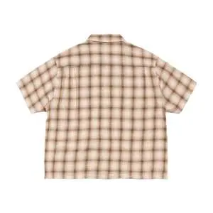 StÜssy Liam Ss Plaid Shirt - Brown