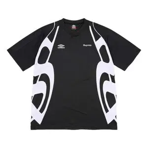 Supreme X Umbro Ss26 Old English Soccer Jersey - Black