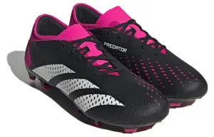 Adidas Predator Accuracy.3 Fg Soccer Cleats - Black/pink