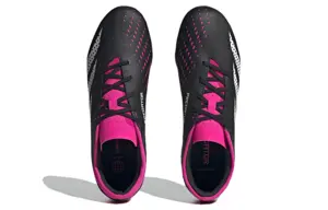 Adidas Predator Accuracy.3 Fg Soccer Cleats - Black/pink