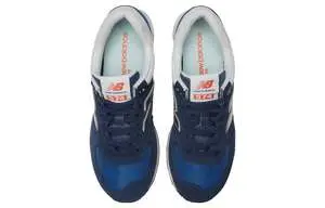 NEW BALANCE 574 Sneakers - Navy/black/orange