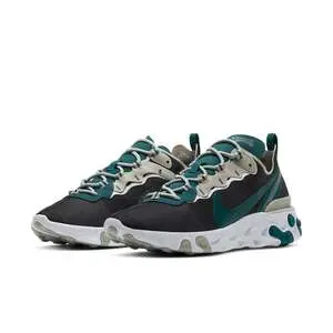 Nike React Element 55 "philadelphia Eagles" Sneakers - Black