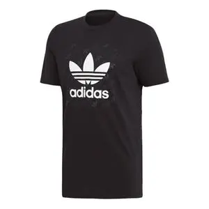 Adidas Originals Large Logo Round Neck Short Sleeve